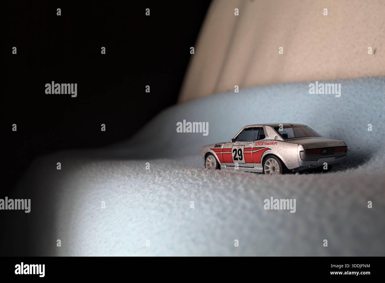 Mantova, Italy - 14TH DECEMBER 2025 - Majorette replica of a Toyota ...