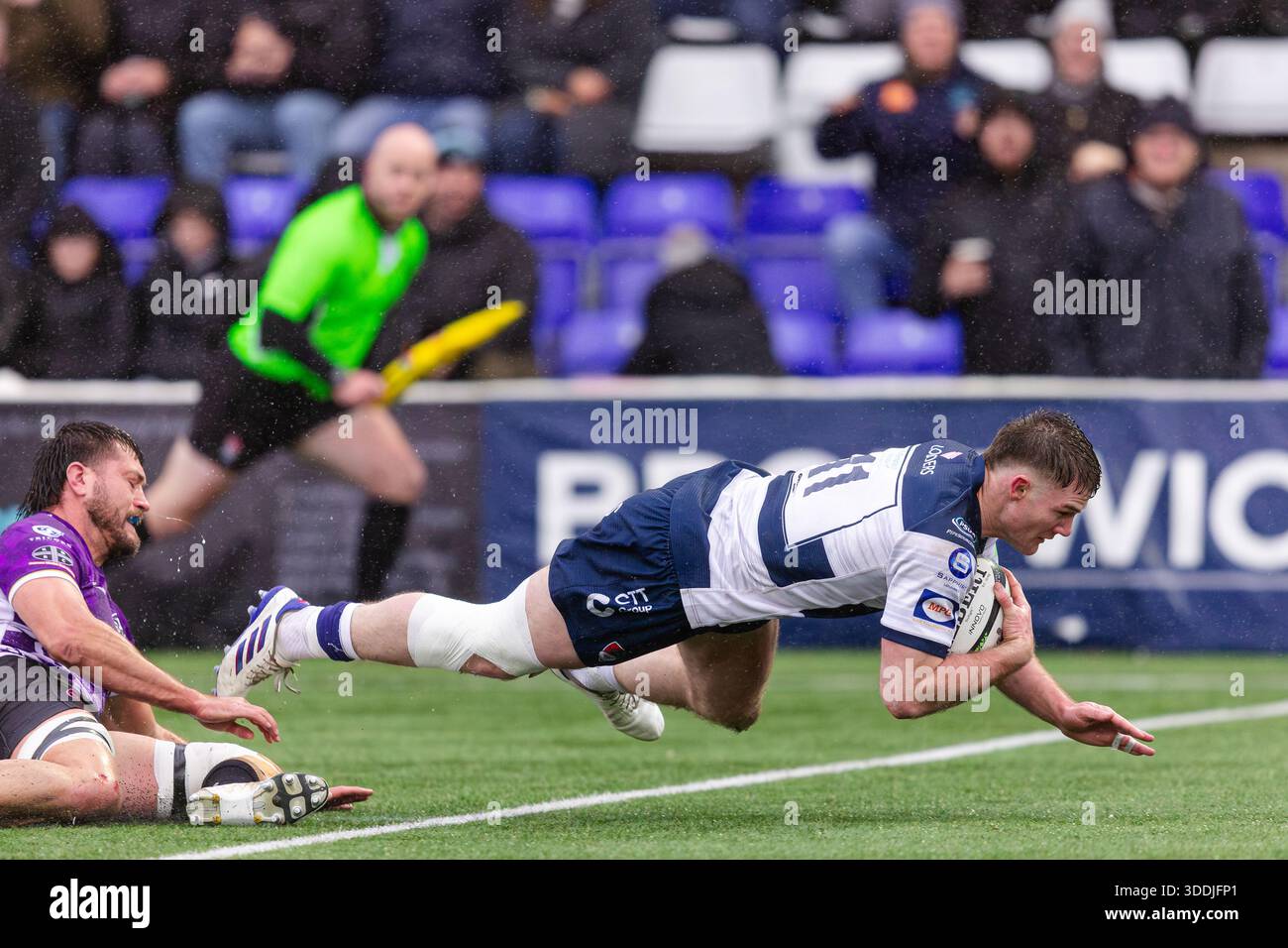 Coventry, England, UK, 1 January 2026. Peter Sullivan of Coventry Rugby ...