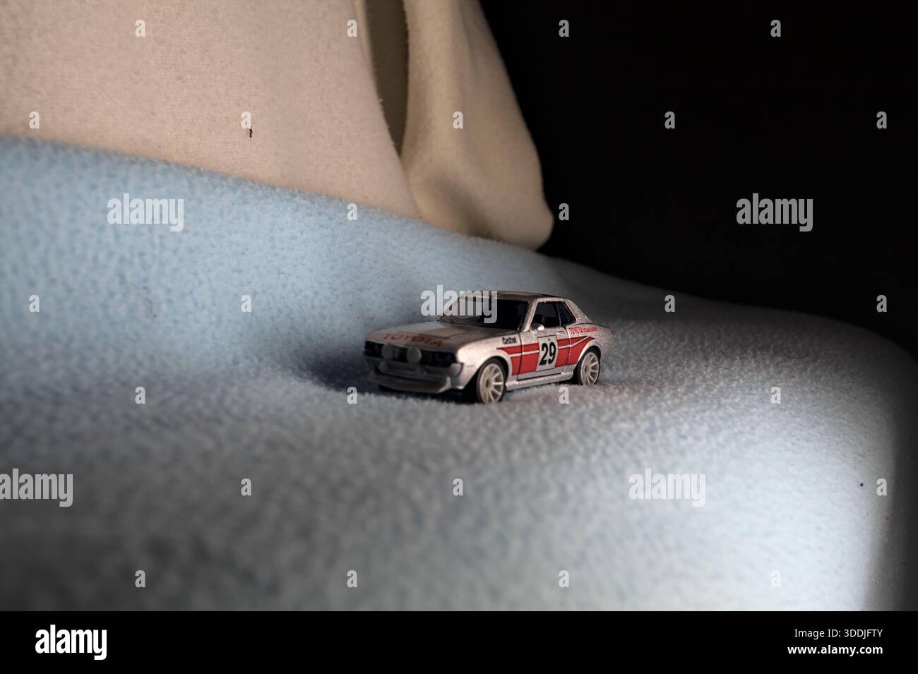 Mantova, Italy - 14TH DECEMBER 2025 - Majorette replica of a Toyota ...