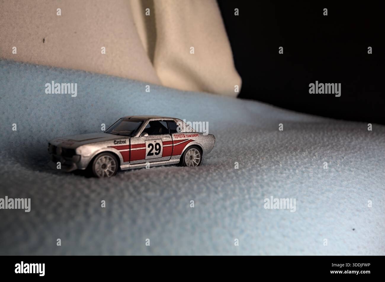 Mantova, Italy - 14TH DECEMBER 2025 - Majorette replica of a Toyota ...