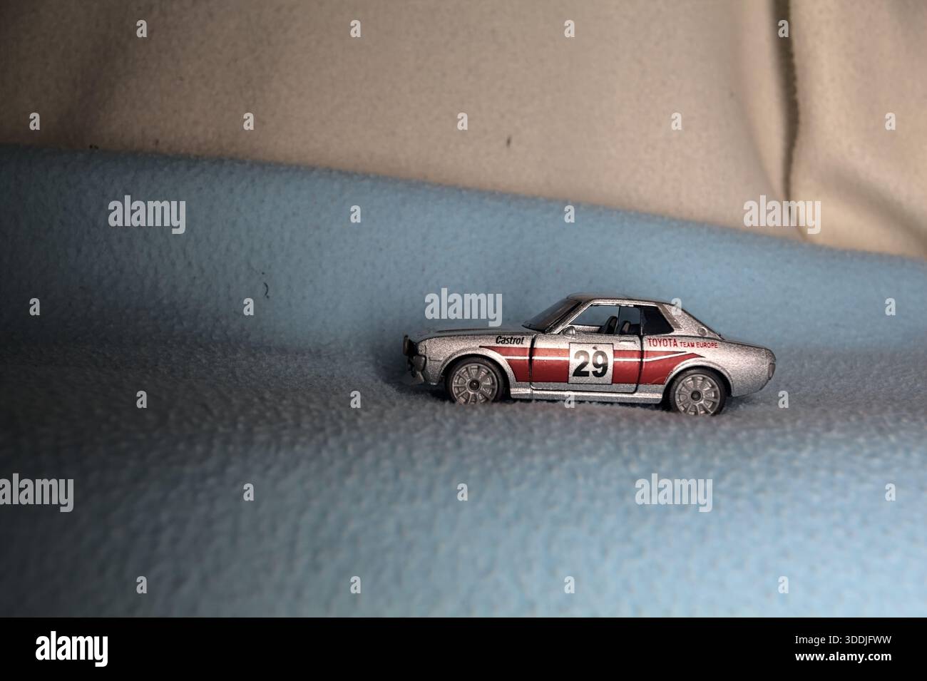 Mantova, Italy - 14TH DECEMBER 2025 - Majorette replica of a Toyota ...