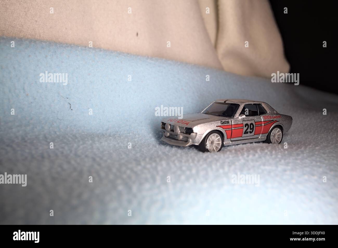 Mantova, Italy - 14TH DECEMBER 2025 - Majorette replica of a Toyota ...