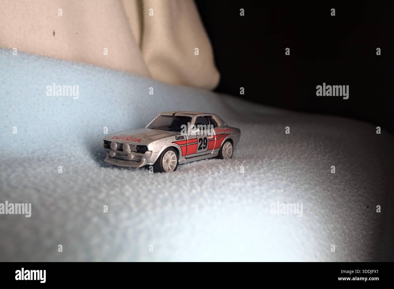 Mantova, Italy - 14TH DECEMBER 2025 - Majorette replica of a Toyota ...