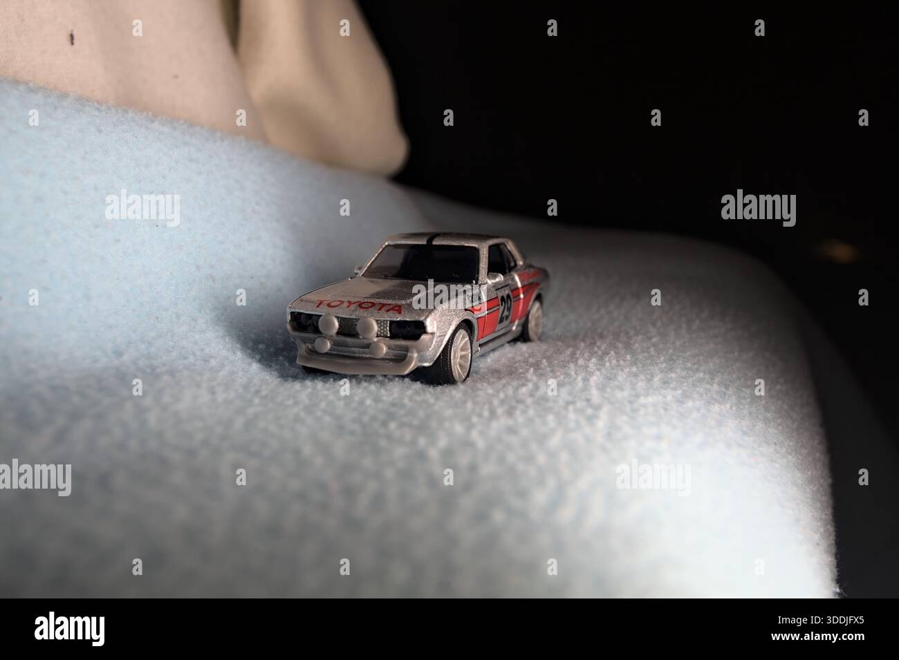 Mantova, Italy - 14TH DECEMBER 2025 - Majorette replica of a Toyota ...