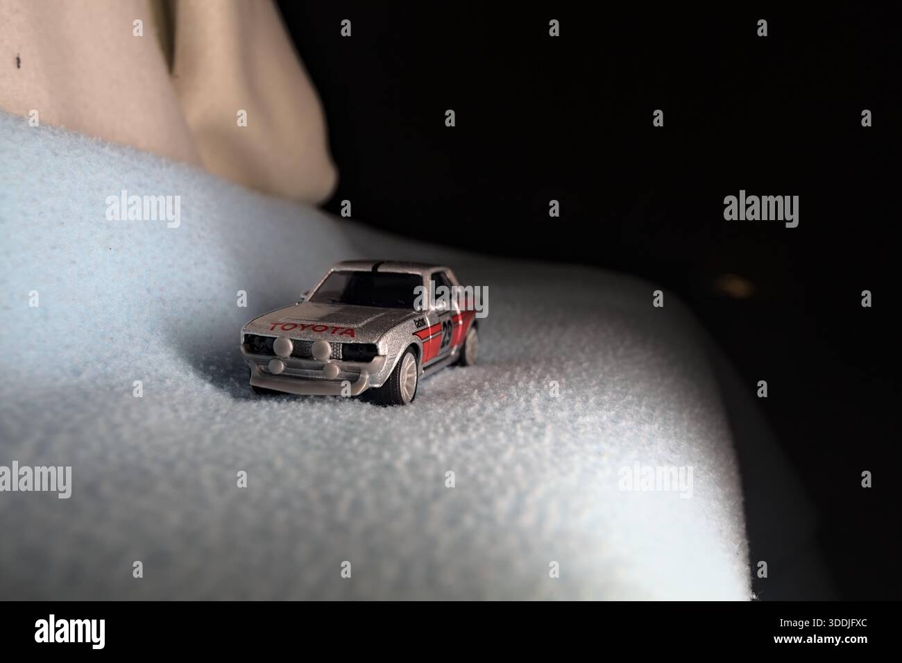 Mantova, Italy - 14TH DECEMBER 2025 - Majorette replica of a Toyota ...