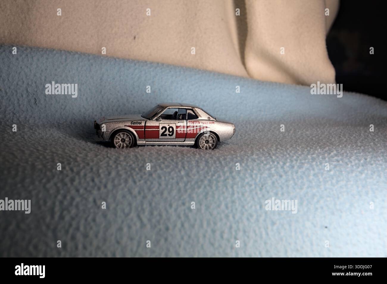 Mantova, Italy - 14TH DECEMBER 2025 - Majorette replica of a Toyota ...