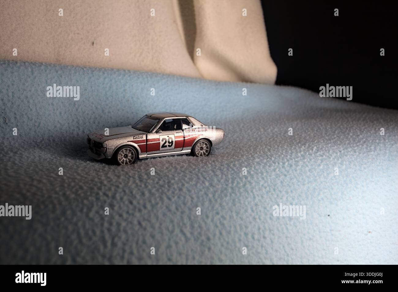 Mantova, Italy - 14TH DECEMBER 2025 - Majorette replica of a Toyota ...