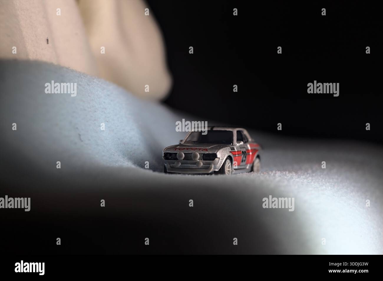 Mantova, Italy - 14TH DECEMBER 2025 - Majorette replica of a Toyota ...