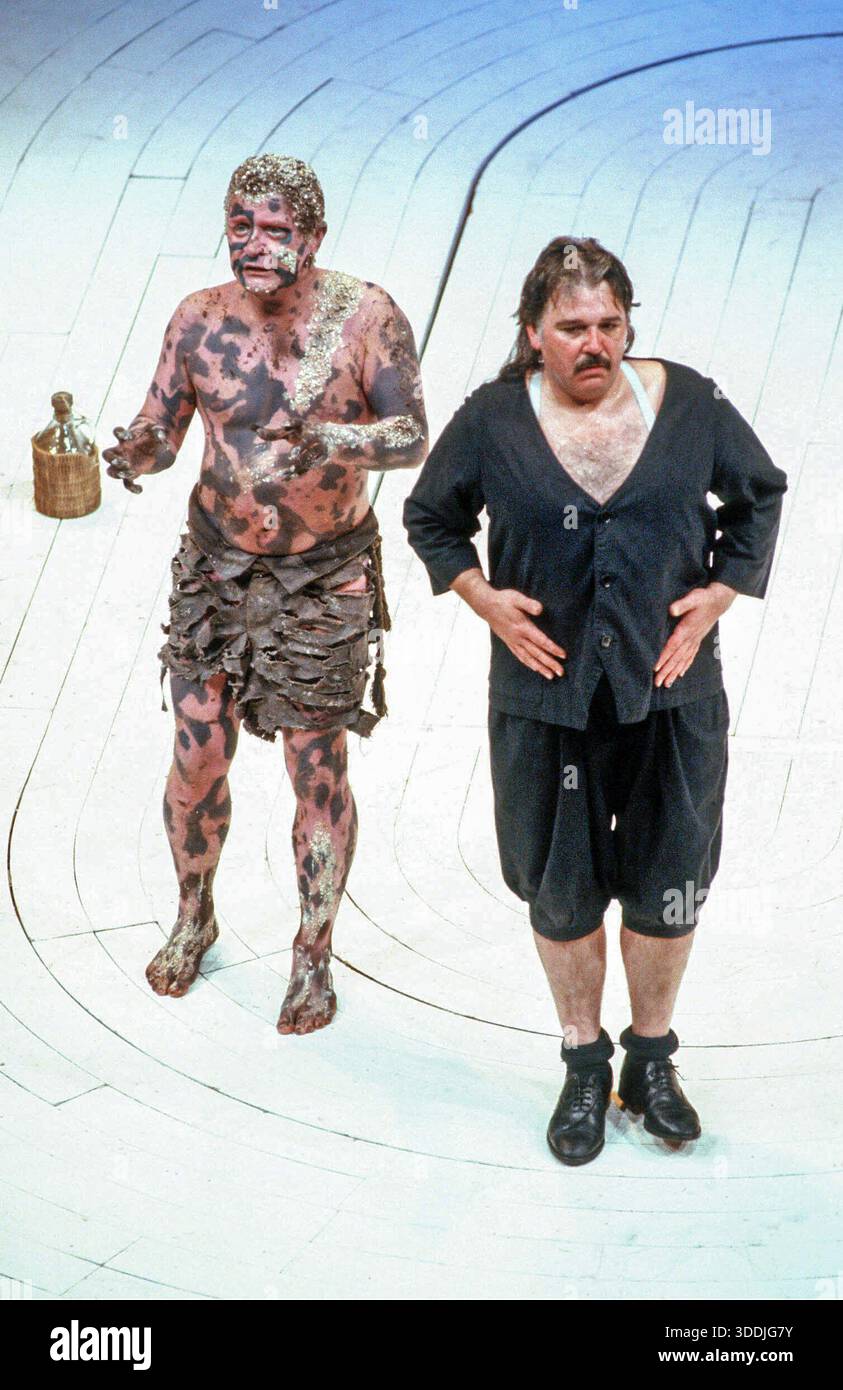 l-r: John Kane (Caliban), Campbell Morrison (Stephano) in THE TEMPEST ...