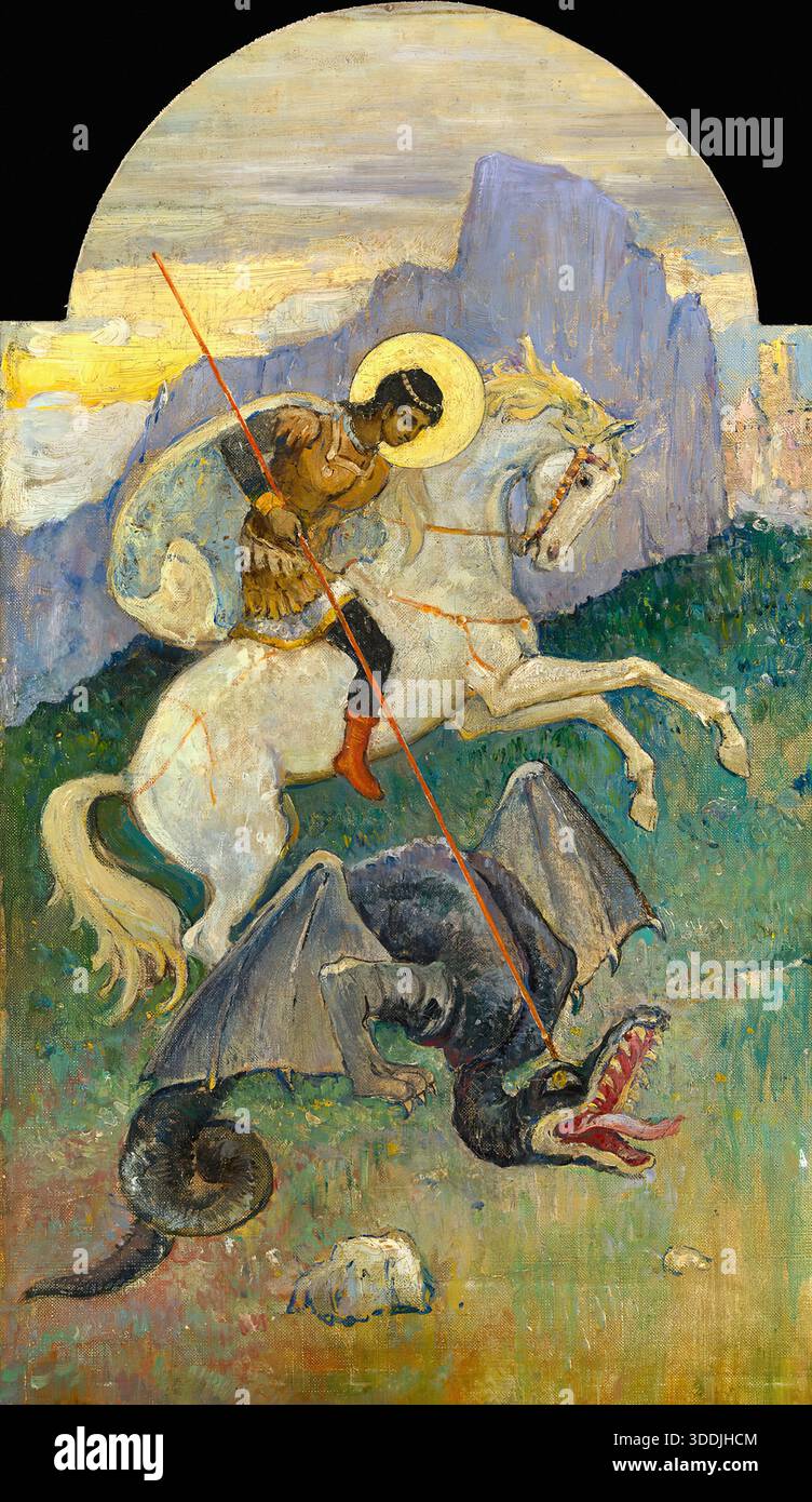George and the dragon hi-res stock photography and images - Alamy