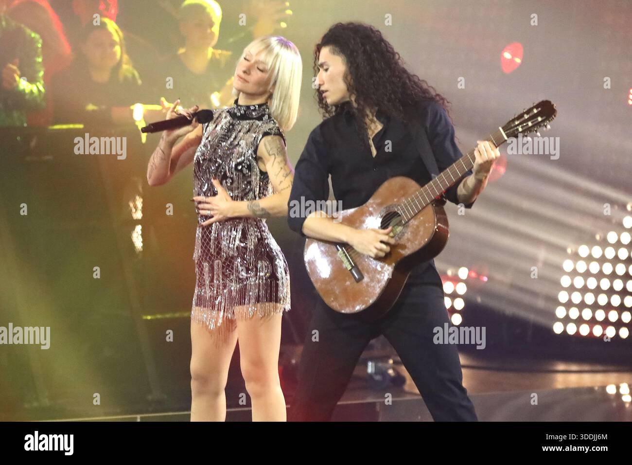 München, 31.12.2025 Christin Stark at the TV-Show 'Silvester ...