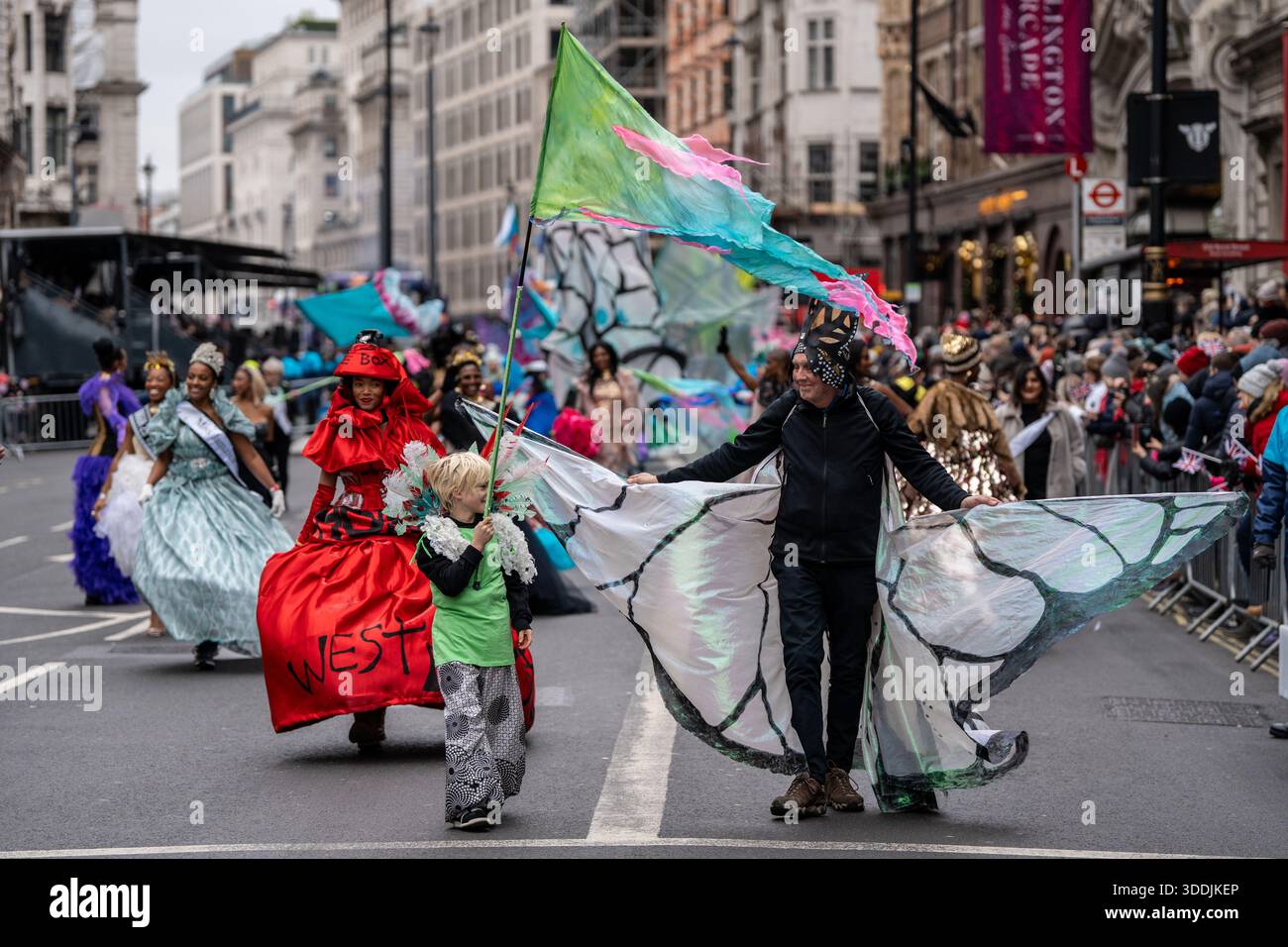 Performers in the 2026 London New Years Parade on January 1, 2026 in ...