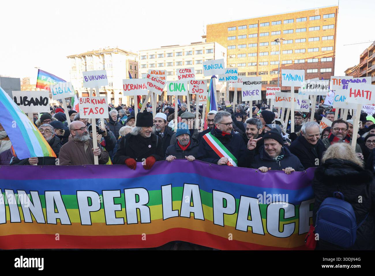 01 GEN 2026BO - Corteo per la Pace, contro tutte le guerre participano ...
