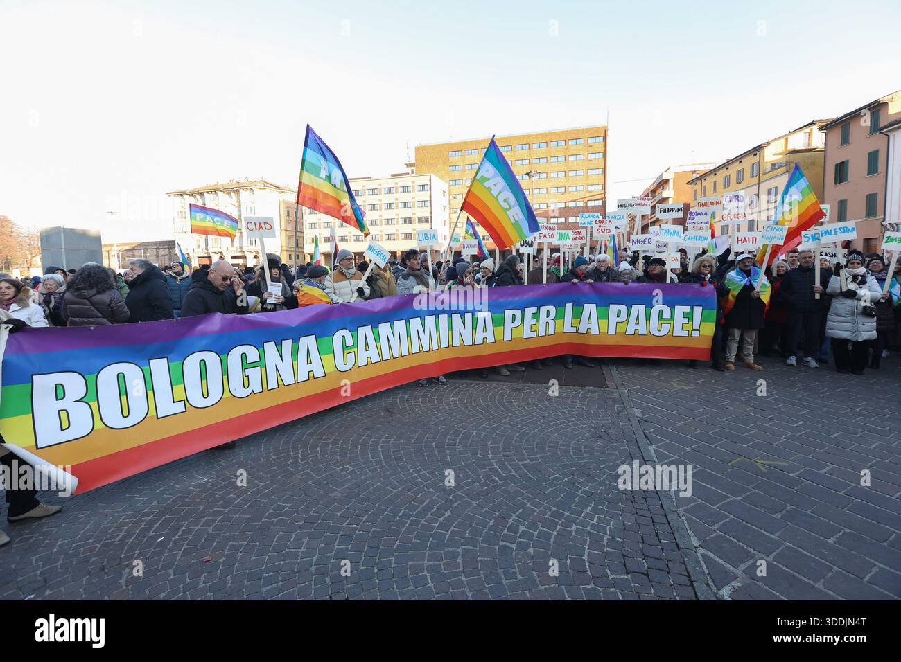 01 GEN 2026BO - Corteo per la Pace, contro tutte le guerre participano ...