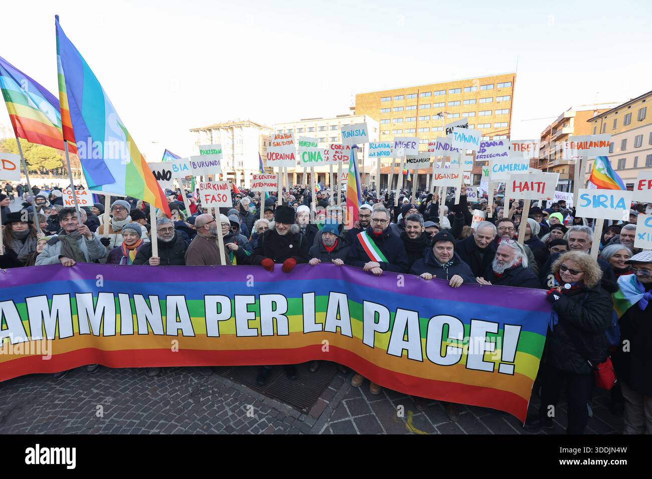 01 GEN 2026BO - Corteo per la Pace, contro tutte le guerre participano ...