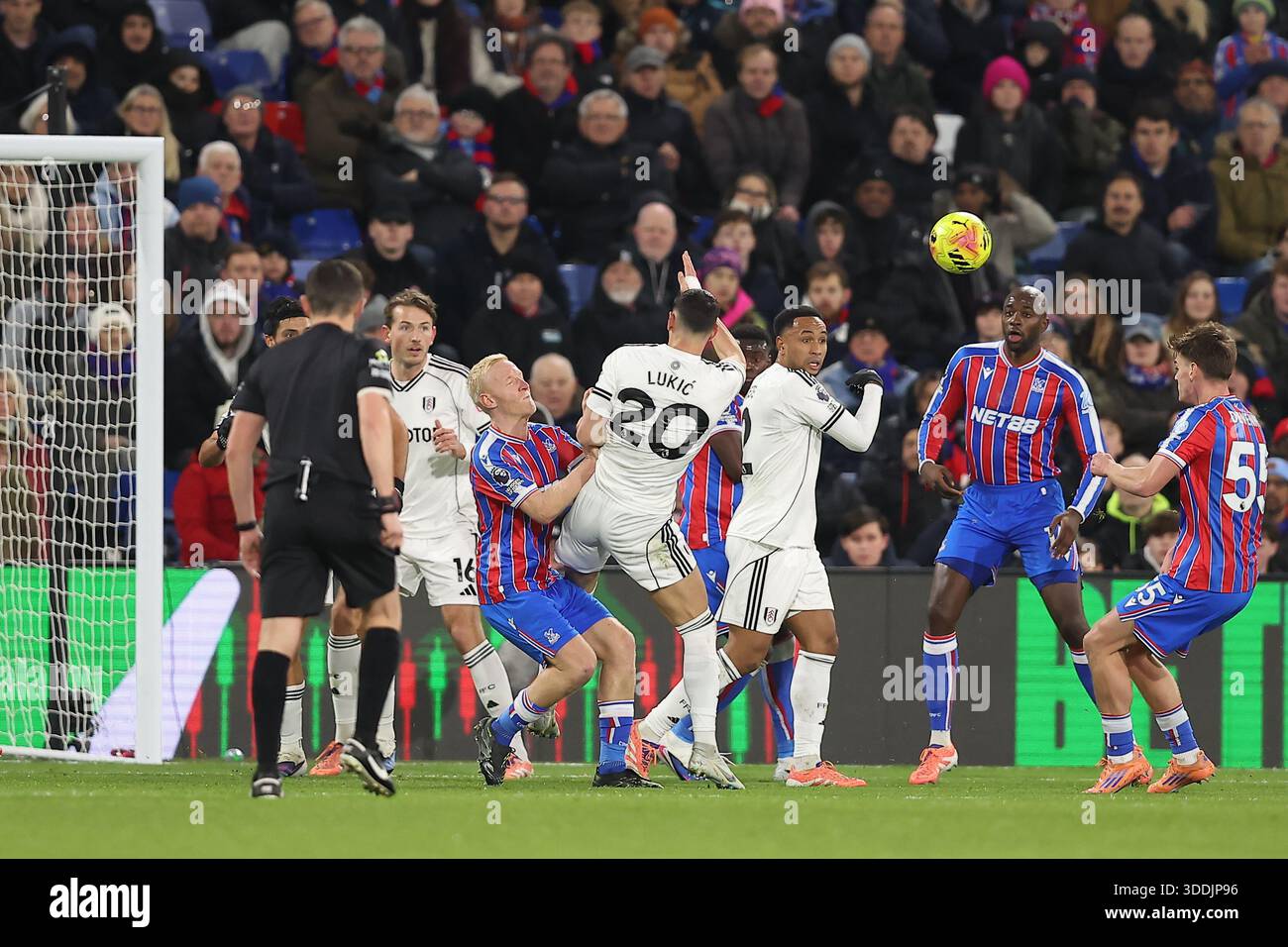 1st January 2026; Selhurst Park, Selhurst, London, England; Premier ...