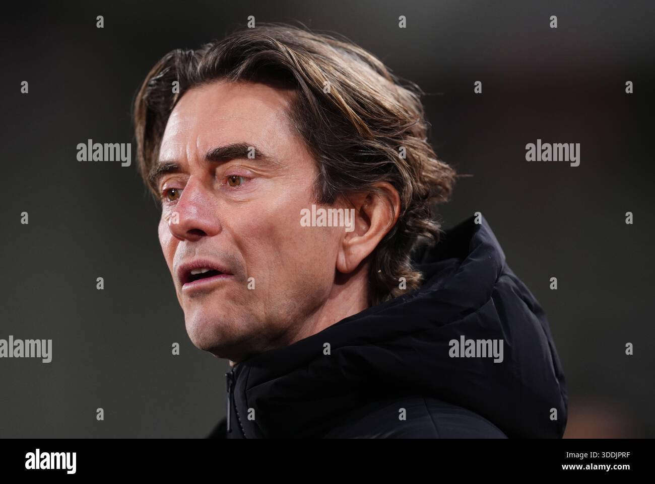 Tottenham Hotspur manager Thomas Frank ahead of the Premier League ...