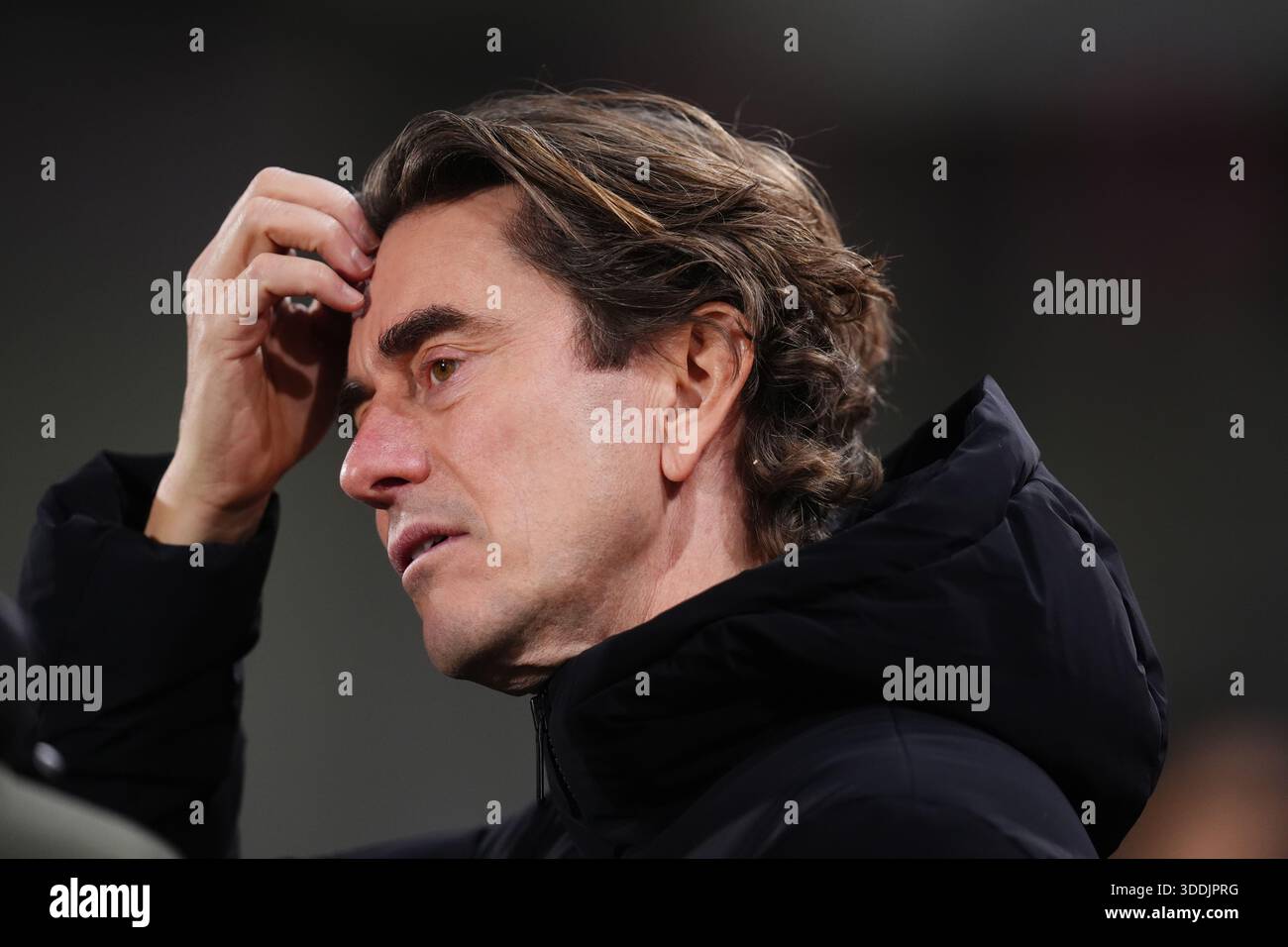 Tottenham Hotspur manager Thomas Frank ahead of the Premier League ...