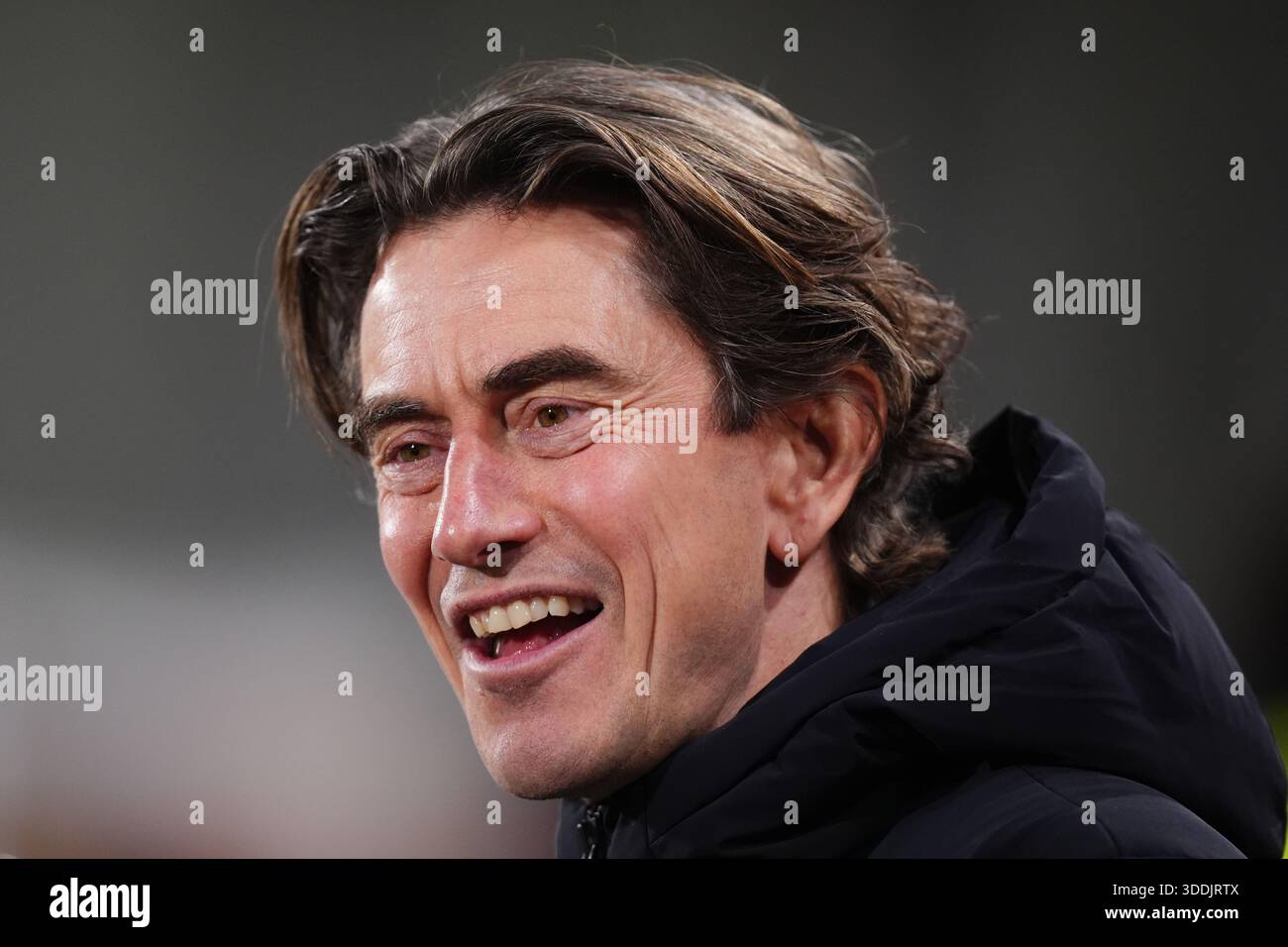 Tottenham Hotspur manager Thomas Frank ahead of the Premier League ...