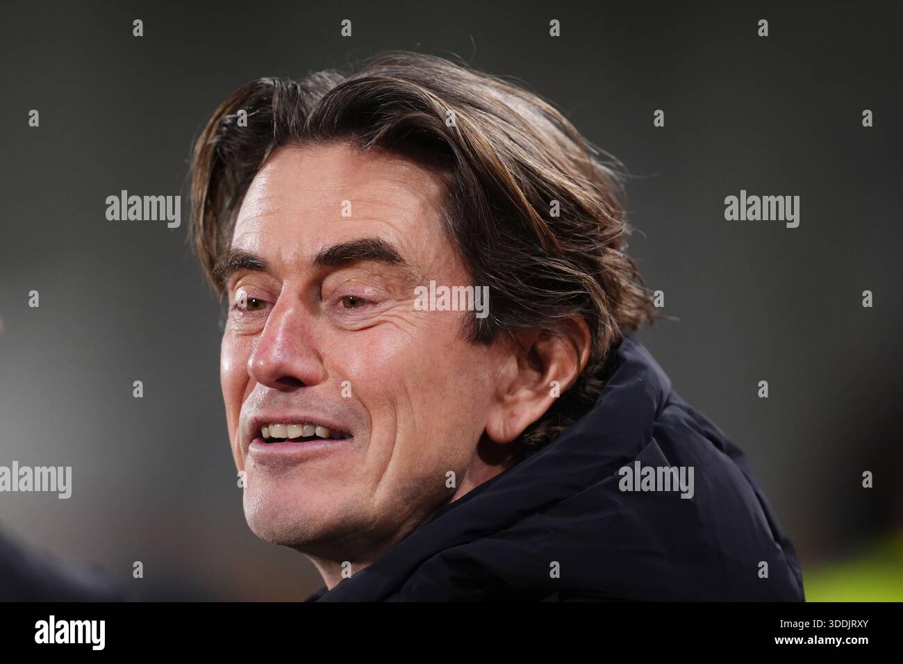 Tottenham Hotspur manager Thomas Frank ahead of the Premier League ...