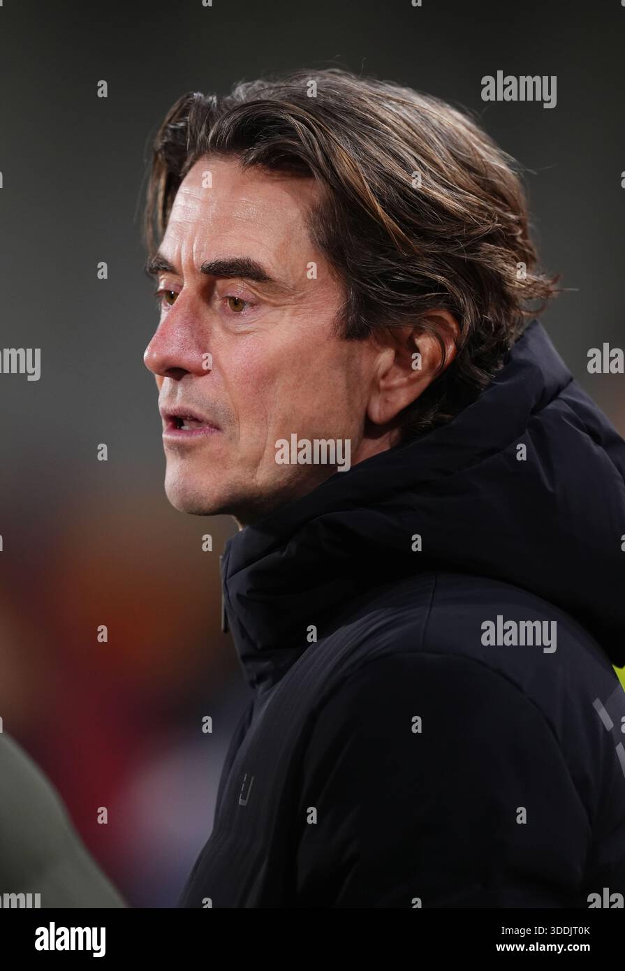 Tottenham Hotspur manager Thomas Frank ahead of the Premier League ...