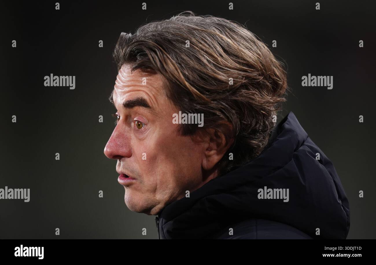 Tottenham Hotspur manager Thomas Frank ahead of the Premier League ...