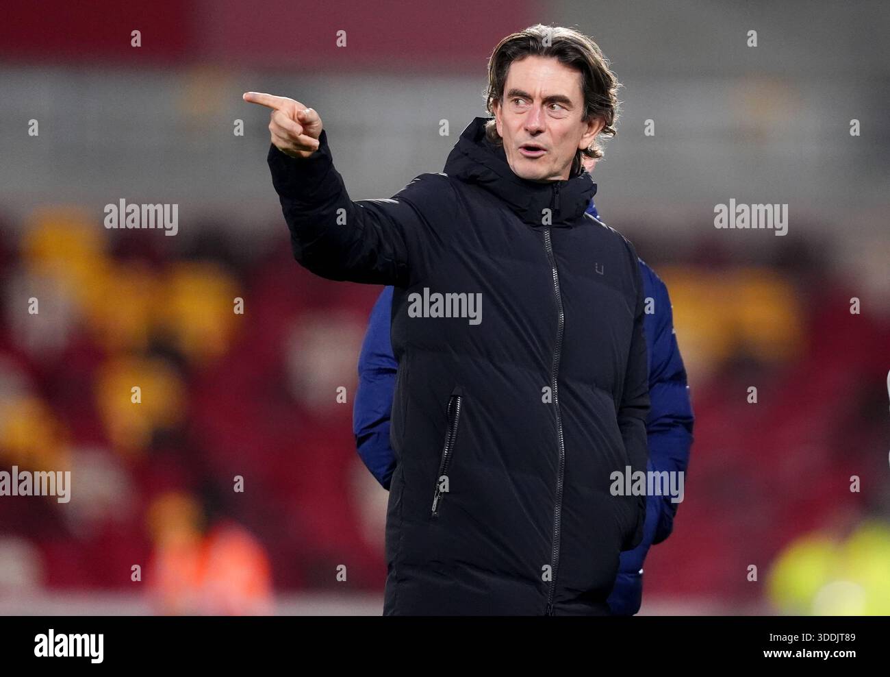 Tottenham Hotspur manager Thomas Frank ahead of the Premier League ...