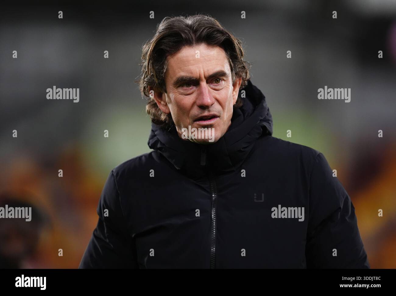 Tottenham Hotspur manager Thomas Frank ahead of the Premier League ...