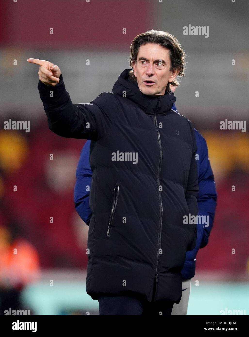 Tottenham Hotspur manager Thomas Frank ahead of the Premier League ...