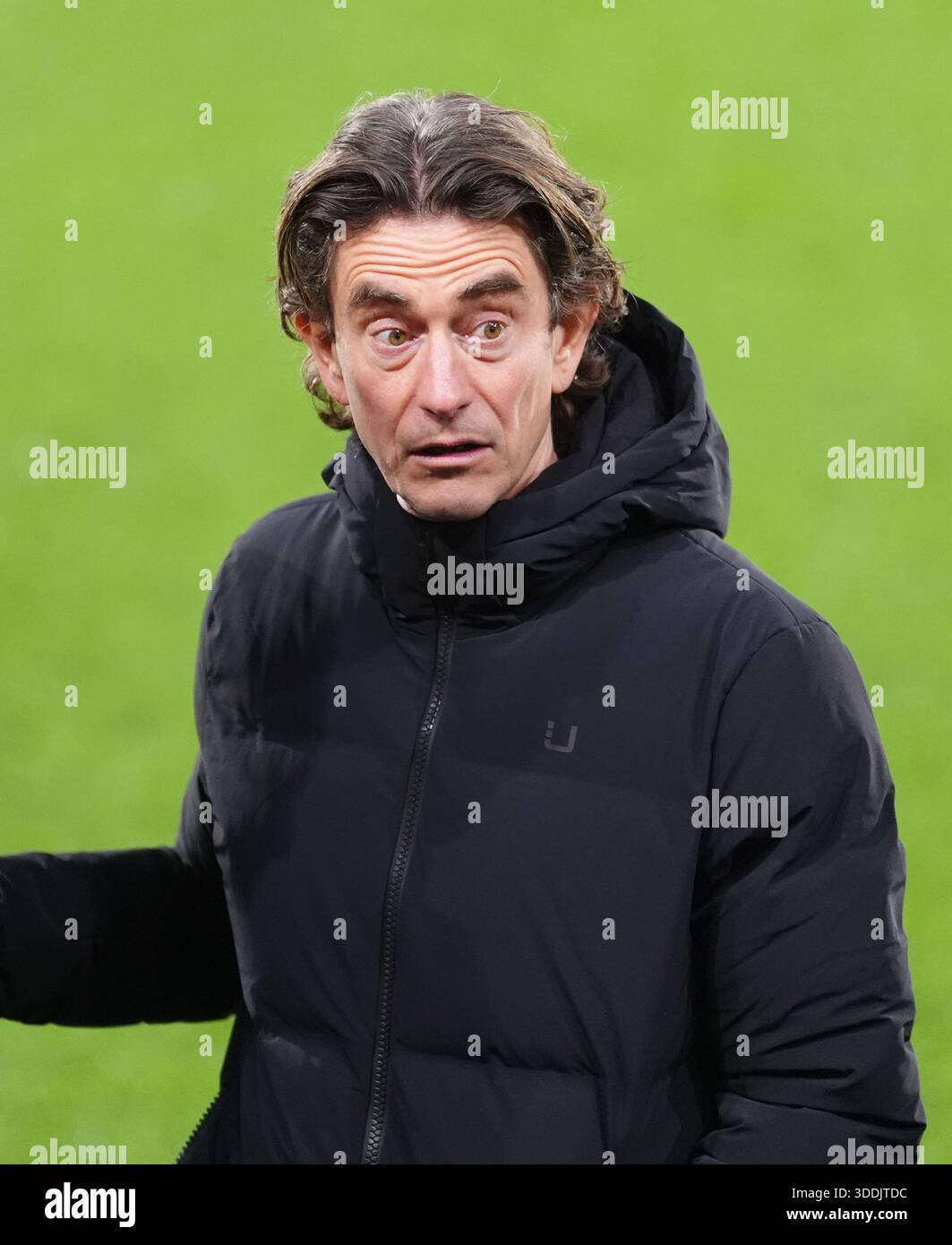 Tottenham Hotspur manager Thomas Frank ahead of the Premier League ...