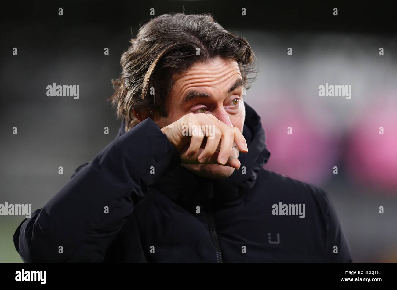 Tottenham Hotspur manager Thomas Frank ahead of the Premier League ...