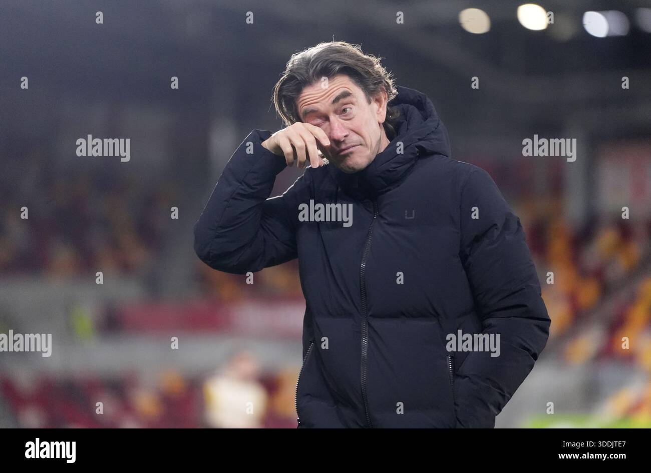 Tottenham Hotspur manager Thomas Frank ahead of the Premier League ...