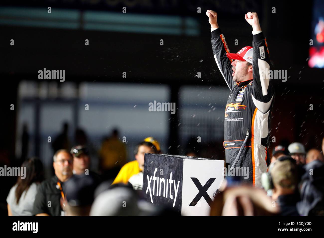 Las Vegas, NV USA - September 25, 2021: Michael Annett wins the Alsco ...