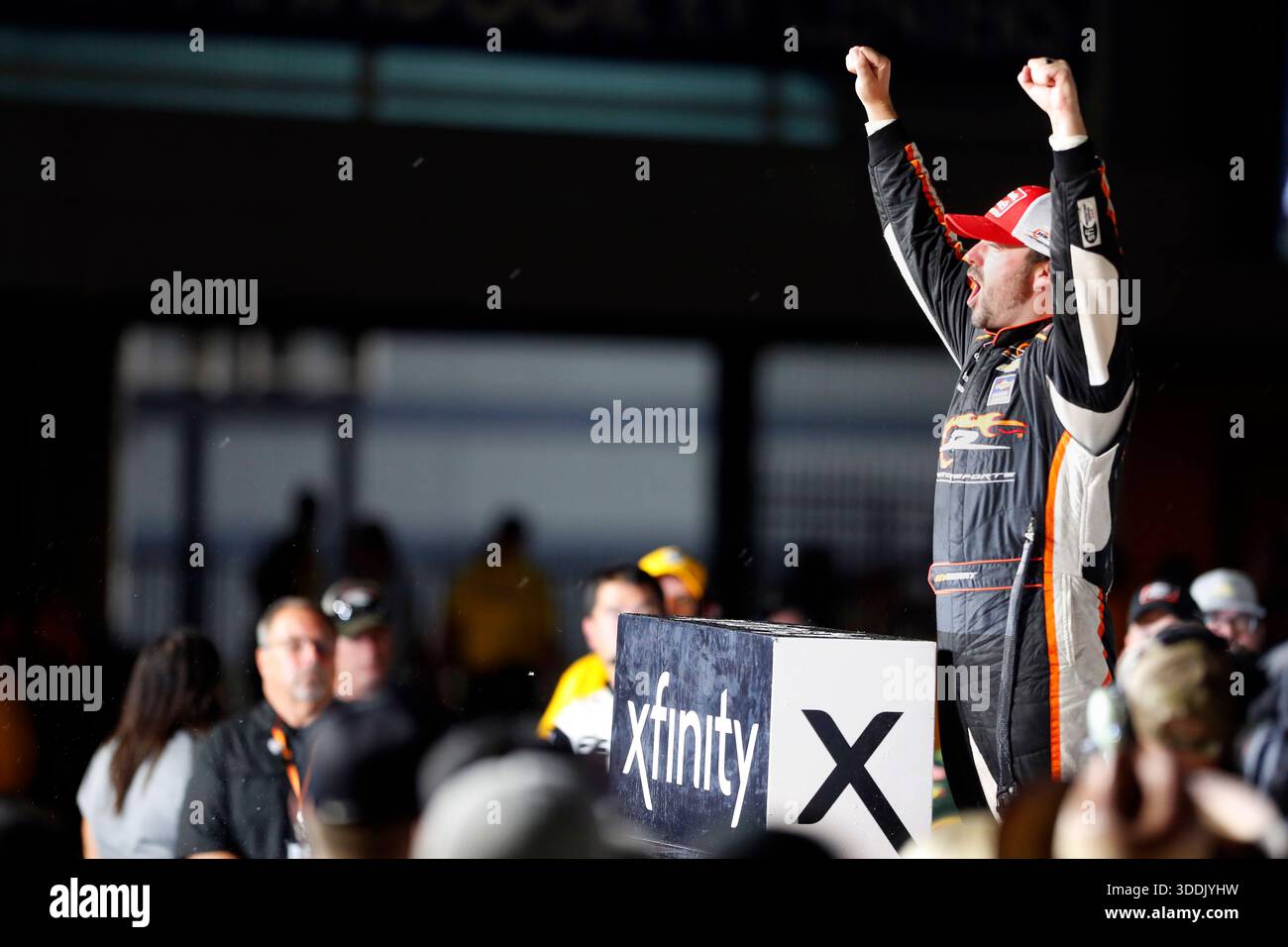 Las Vegas, NV USA - September 25, 2021: Michael Annett wins the Alsco ...
