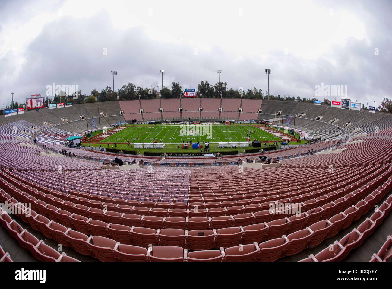 January 01, 2026 General view inside of the Rose Bowl during the CFP ...