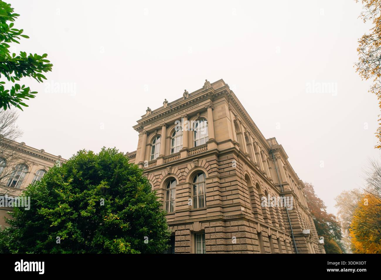 Strasbourg, France - September 15, 2025 Main facade of the Palais ...