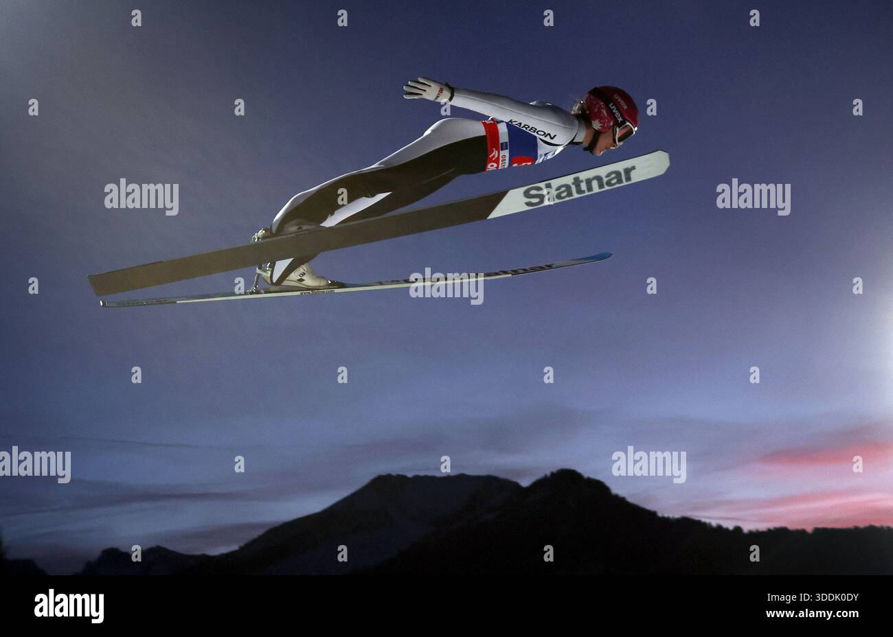 dpatop - 01 January 2026, Bavaria, Oberstdorf: Nordic skiing/ski ...