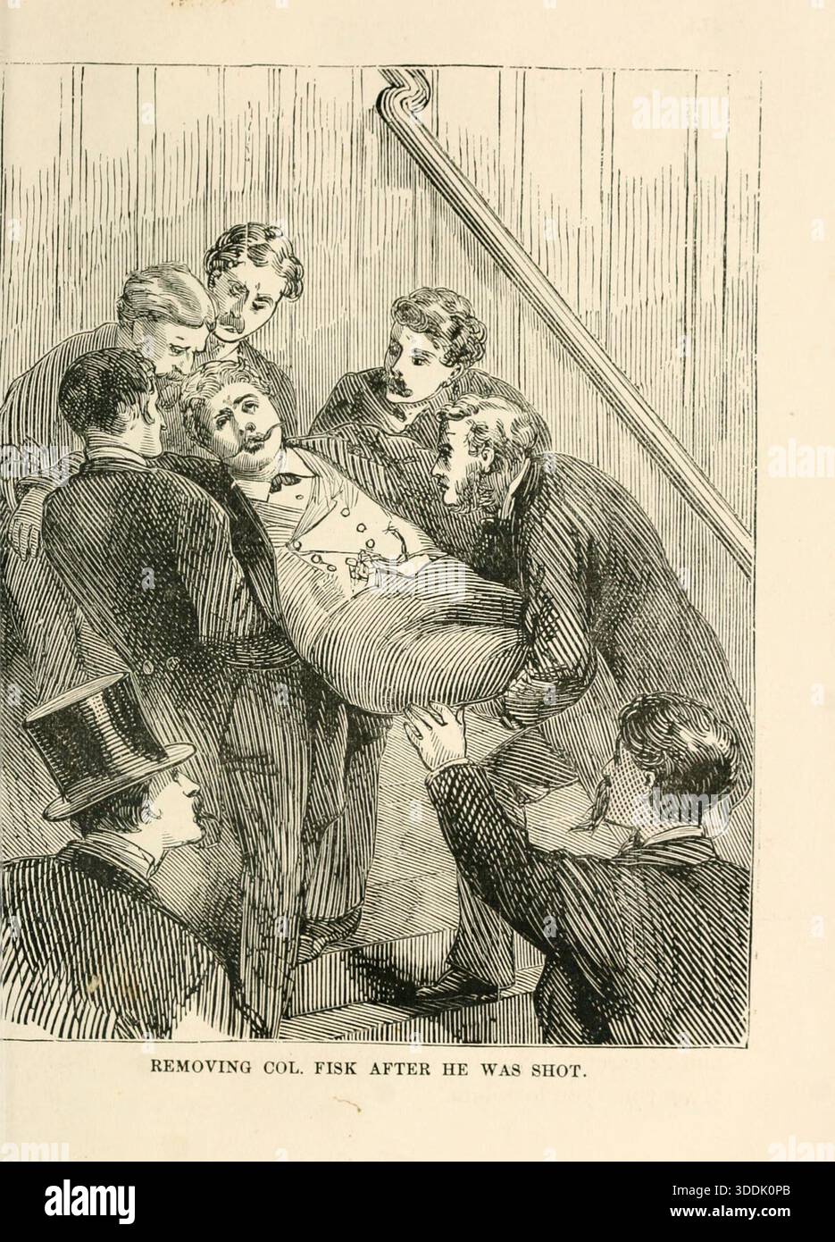 Col james fisk jr hi-res stock photography and images - Alamy