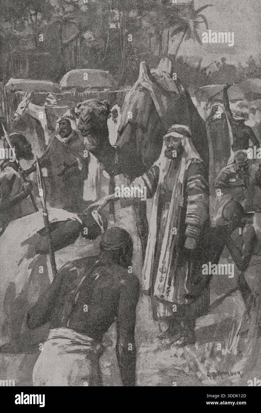 Heinrich Barth (Johann Heinrich Barth) (1821-1865). German explorer ...