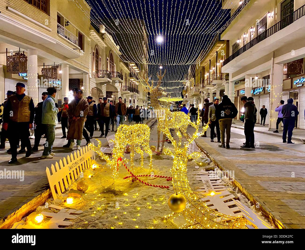 Baghdad, Baghdad, Iraq. 31st Dec, 2025. On Wednesday evening, December ...