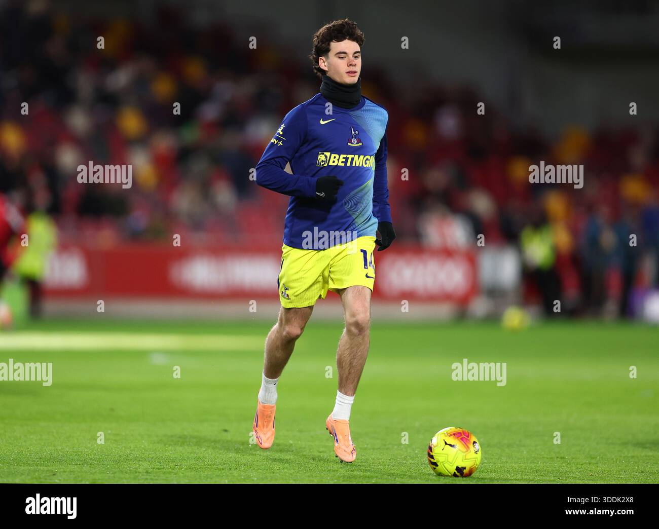 London, England, 1st January 2026. Archie Gray of Tottenham Hotspur ...