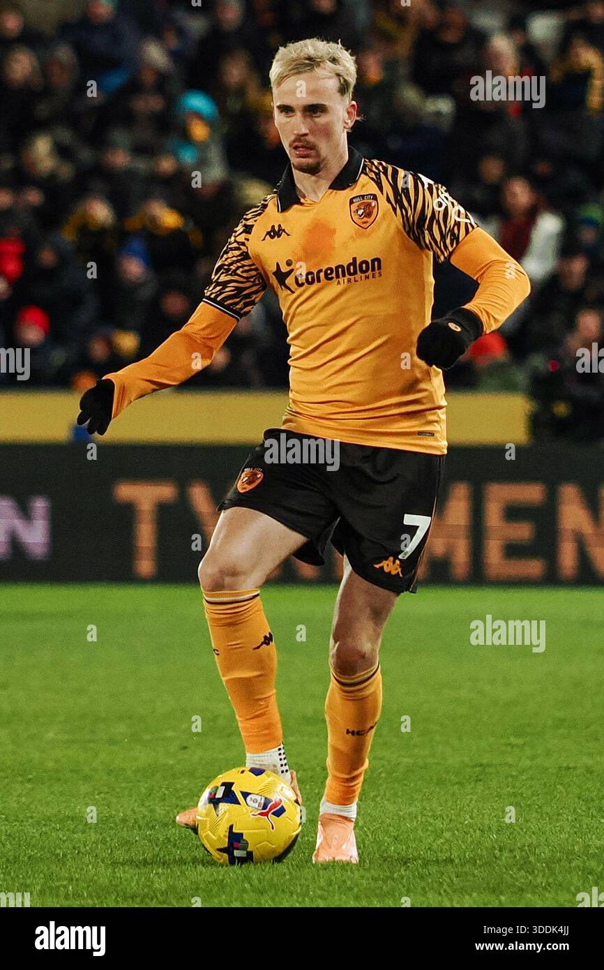 Hull, United Kingdom . 1 January, 2026. Pictured left to right, Liam ...