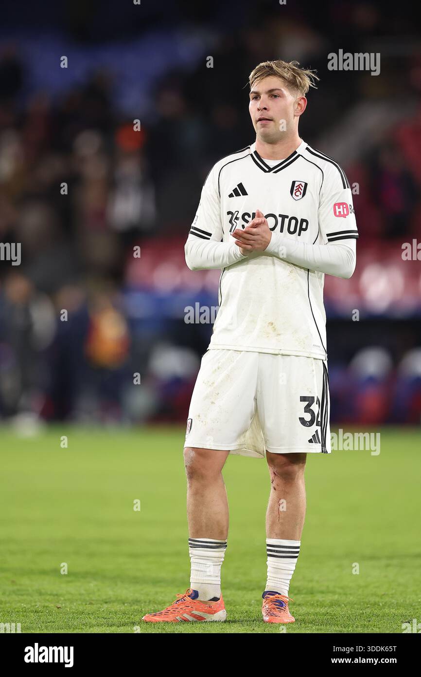 1st January 2026; Selhurst Park, Selhurst, London, England; Premier ...