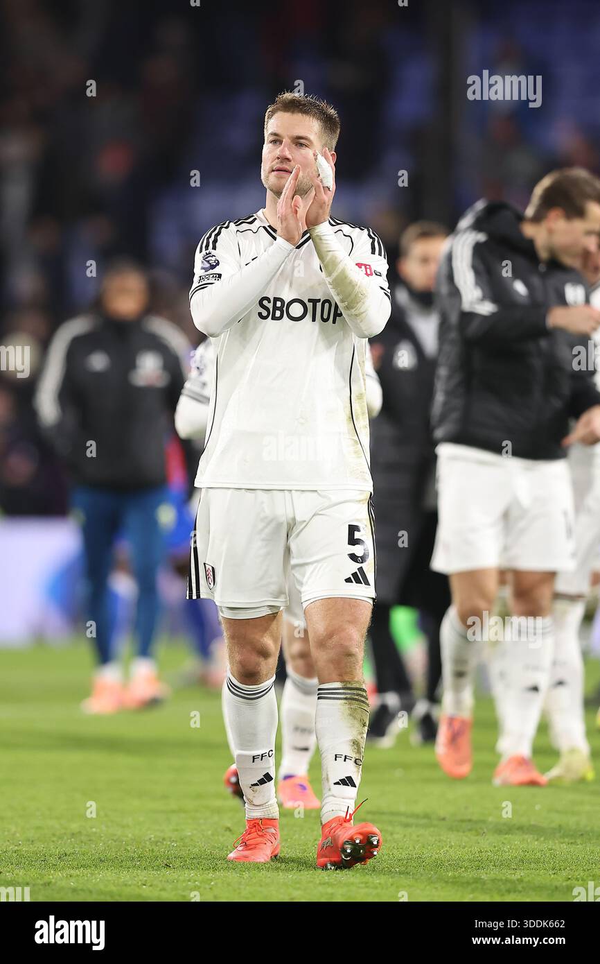 1st January 2026; Selhurst Park, Selhurst, London, England; Premier ...