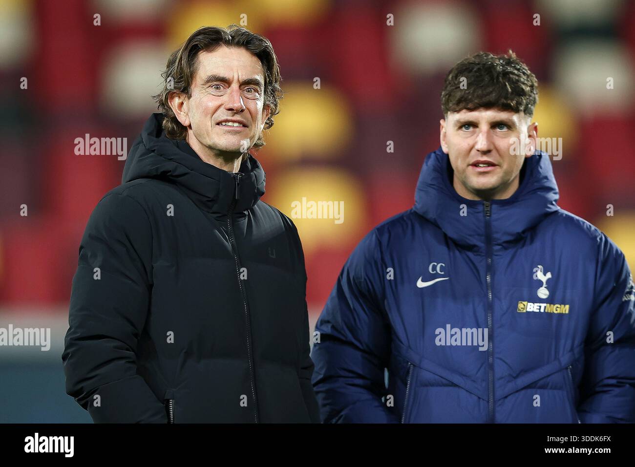 Tottenham Hotspur manager Thomas Frank before the Brentford v Tottenham ...