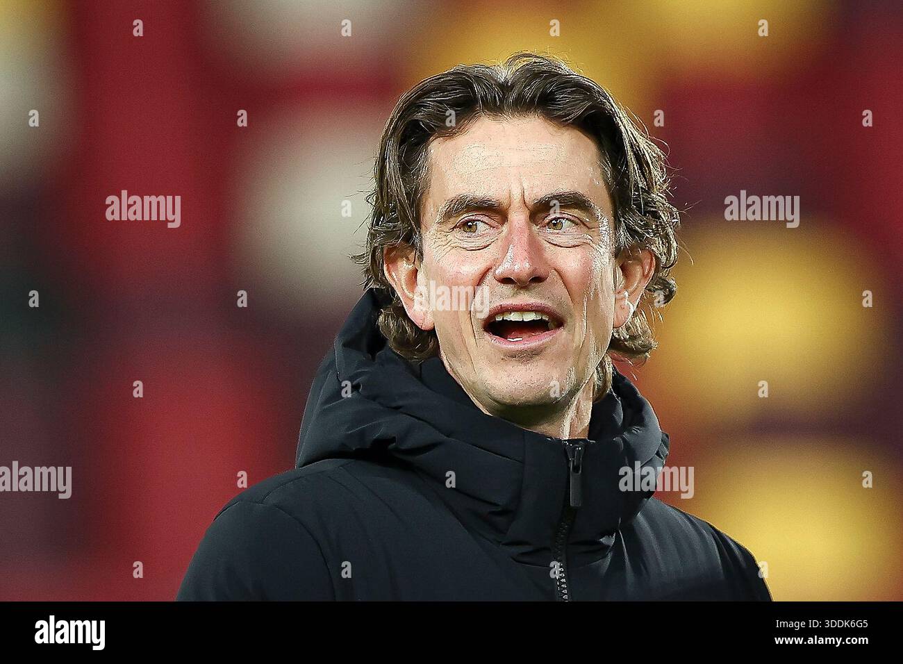 Tottenham Hotspur manager Thomas Frank before the Brentford v Tottenham ...