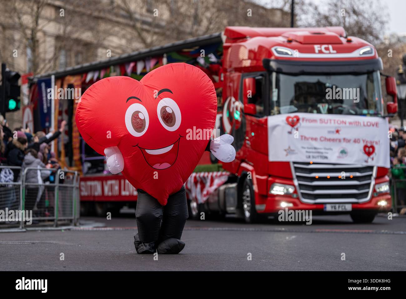 Performers in the 2026 London New Years Parade on January 1, 2026 in ...