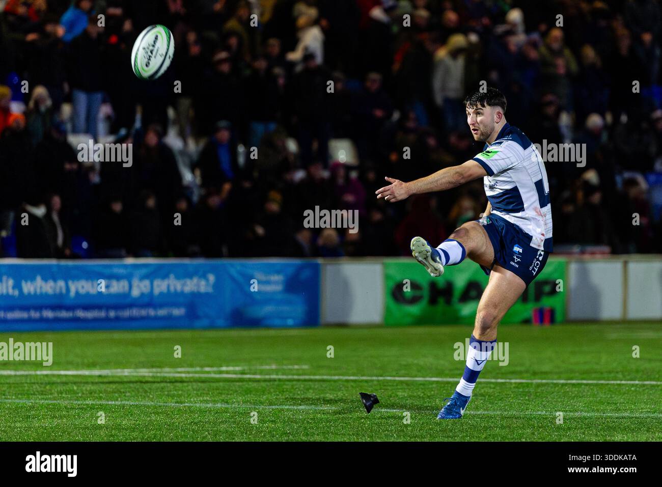Coventry, England, UK, 1 January 2026. Tommy Mathews of Coventry Rugby ...