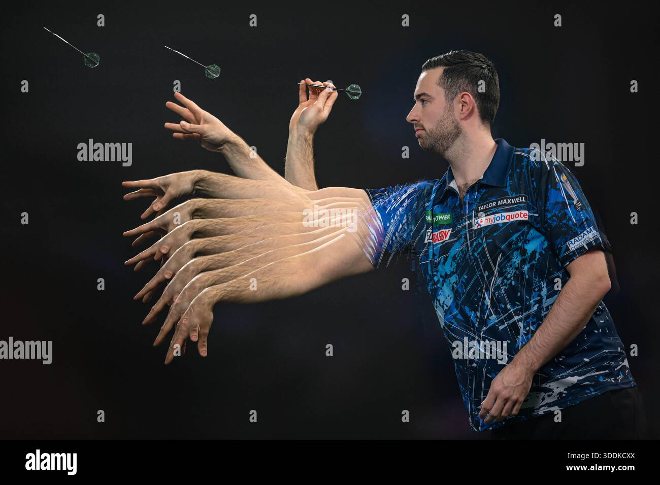 1st January 2026, Alexandra Palace, London, England; 2025 PDC Paddy ...
