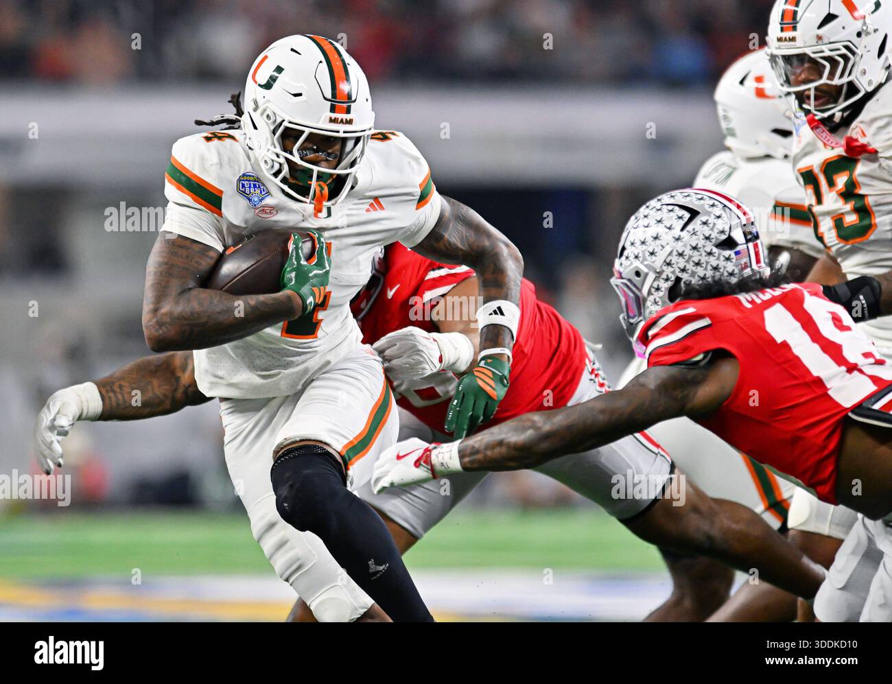 December 31, 2025: Miami Hurricanes running back Mark Fletcher Jr ...